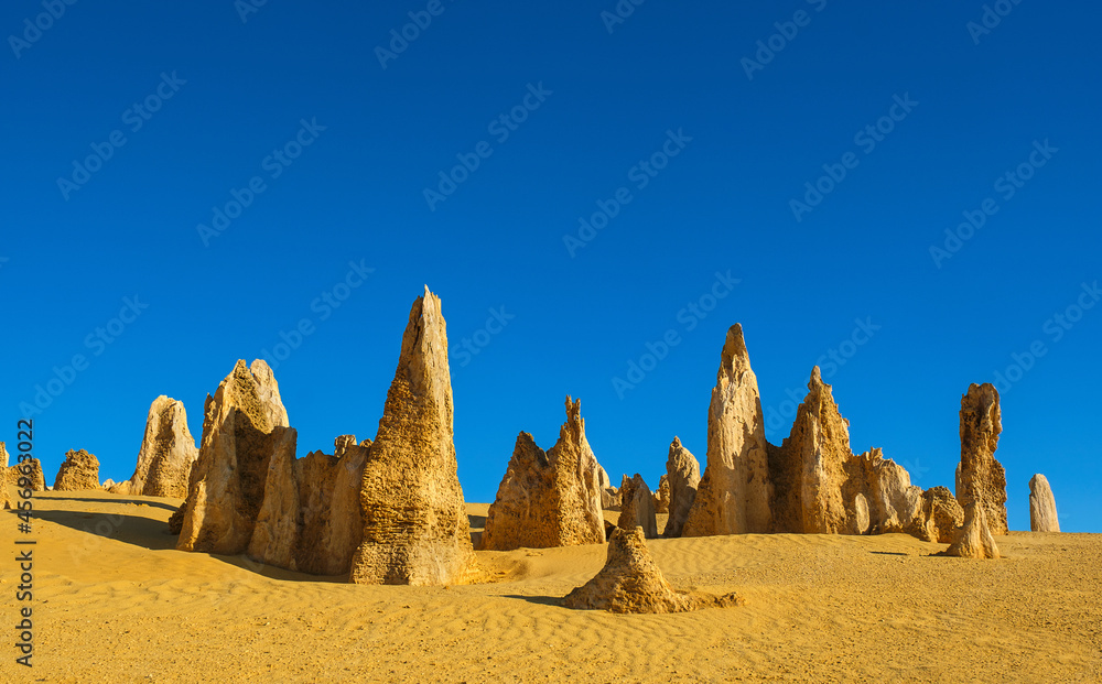 Pinnacles, rare limestone formations, dated around 30000 years old ...