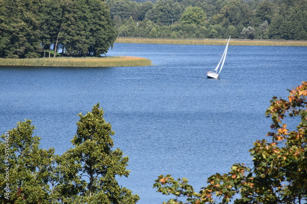 Jezioro Wigry, woda, Wigierski Park Narodowy, Stock Photo | Adobe Stock