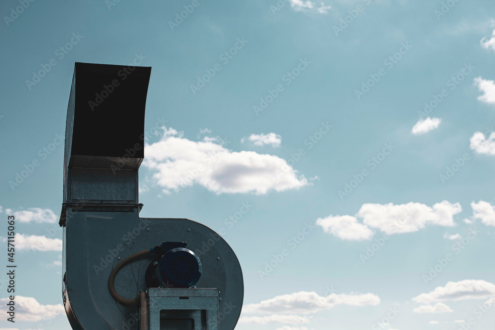 ventilation asynchronous motor of the ventilation system against the ...