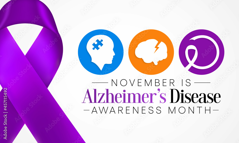 Alzheimer's Disease awareness month is observed every year in November ...