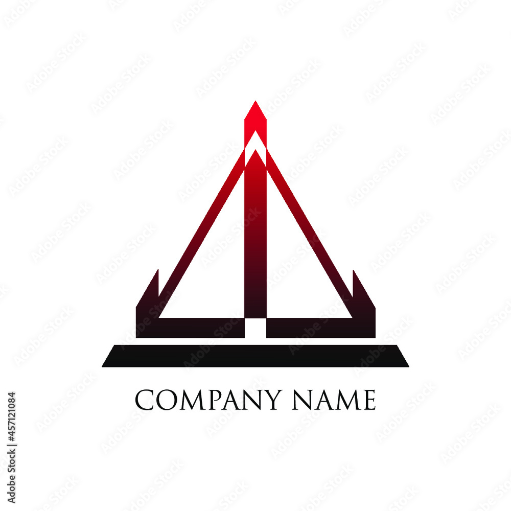 LOGO SEGITIGA Stock Vector | Adobe Stock