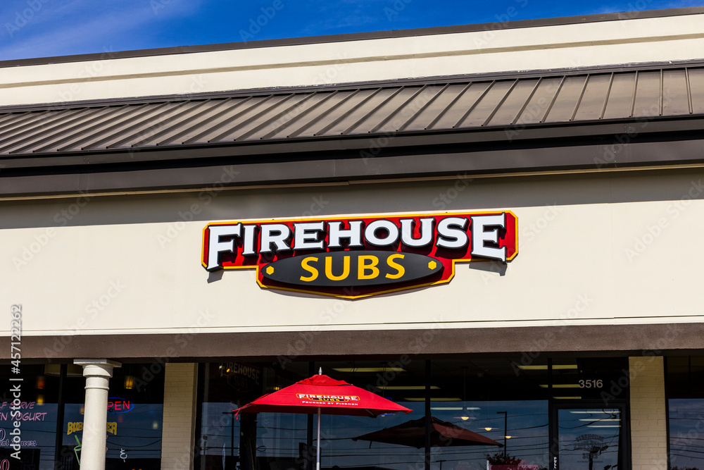 Firehouse Subs fast casual restaurant. Firehouse specializes in hot ...