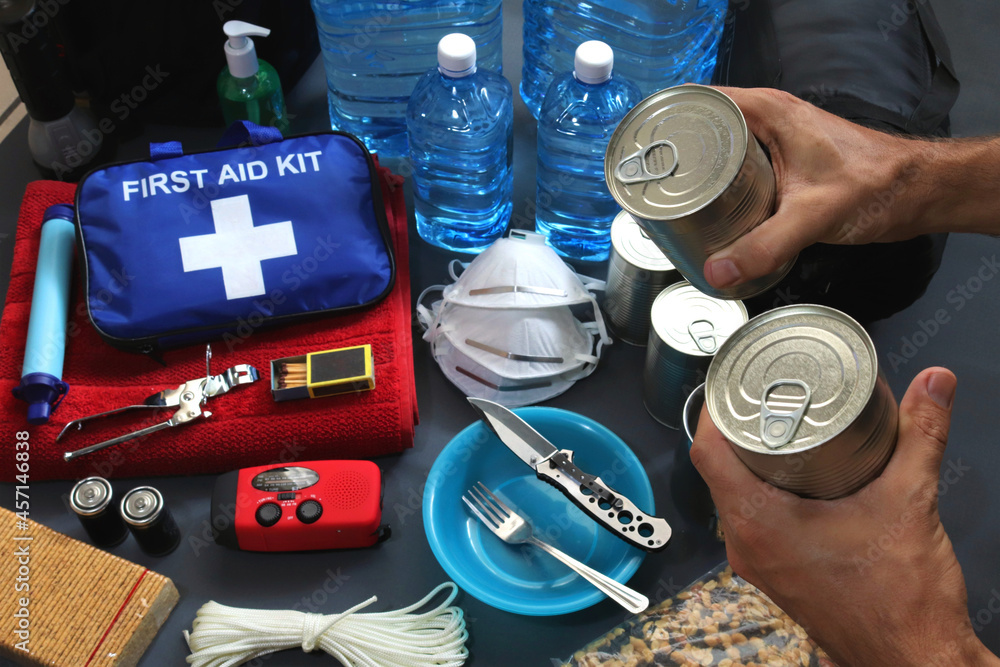 Disaster ready means preparing a disaster kit that can be contained in ...