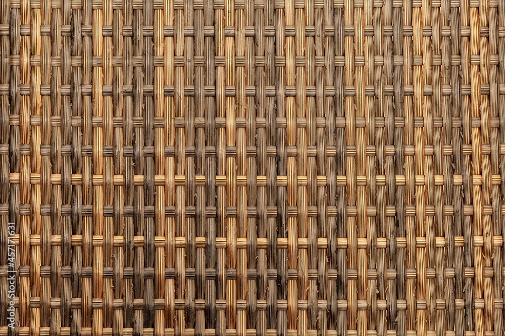 Brown rattan wooden table top pattern and background seamless Stock ...