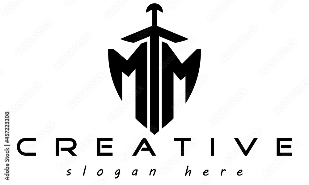 Shield Shaped Logos M