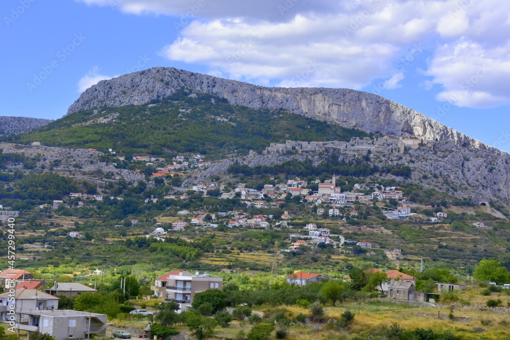 Klis Fortress, located near Split in Croatia, has existed since the ...