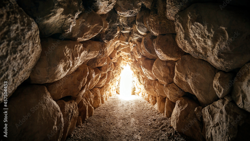 Earth gate in the Yerkapi rampart, historical Hittite city of Hattusa ...