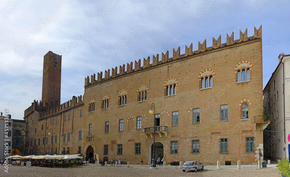 Medieval city of Mantova (Mantua), Italy. Mantova is UNESCO World ...