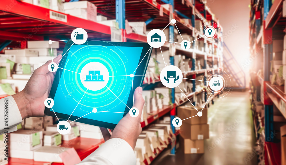 Smart warehouse management system with innovative internet of things ...