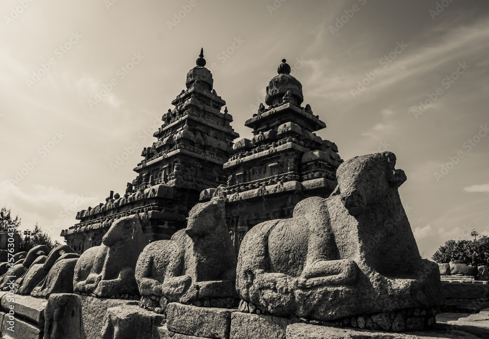 Rare Pictures Of Sea Shore temple is UNESCO's World Heritage Site ...