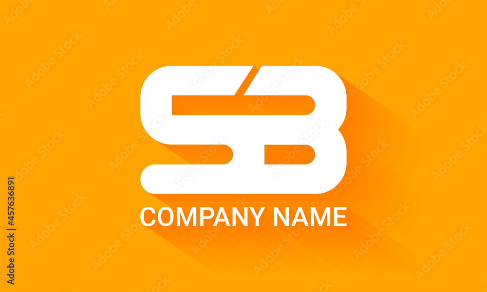 SB logo design Stock Vector | Adobe Stock