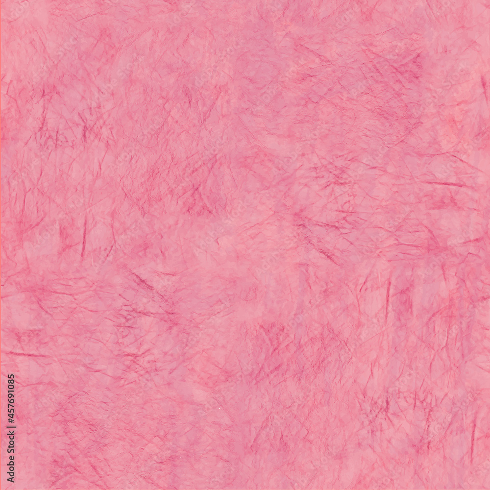 Pink crumpled paper handmade parchment architecture decor wallpaper ...