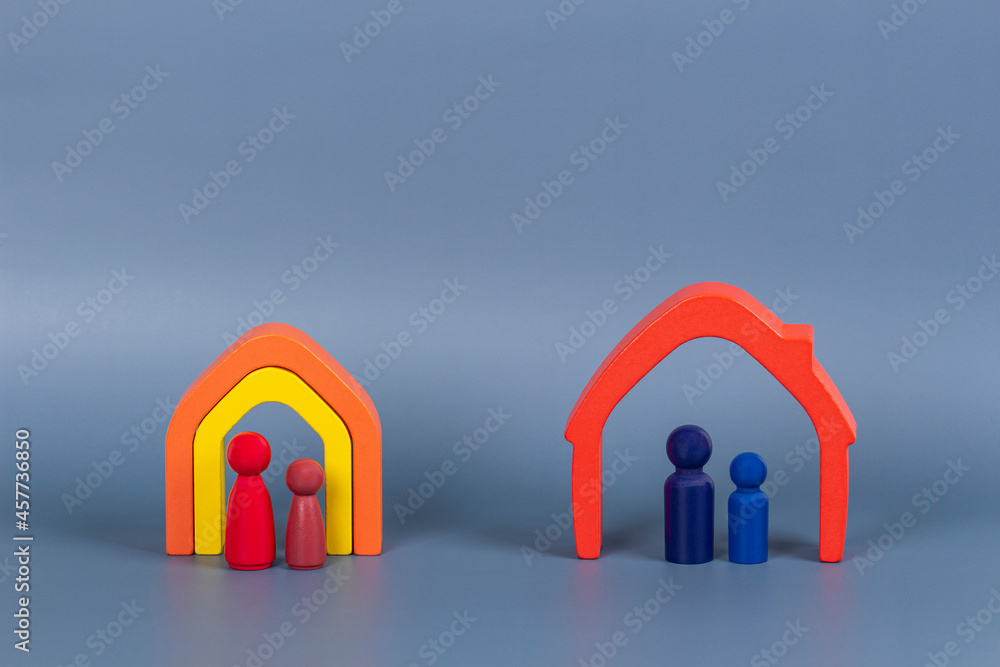 Divorce, conflict between parents, children custody, property division ...