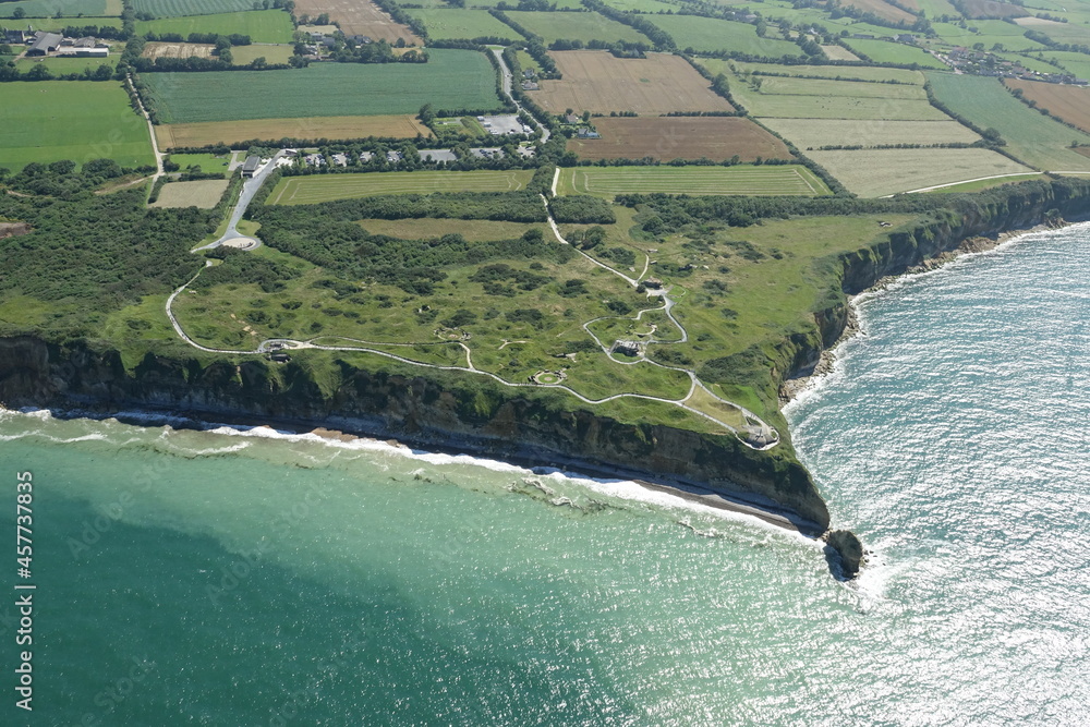 La point du Hoc, débarquement de Normandie, D Day, France Stock Photo ...