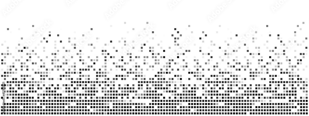 Random Pixels Gradient Mosaic Pattern. Pixel Art Concept Background. 3d ...