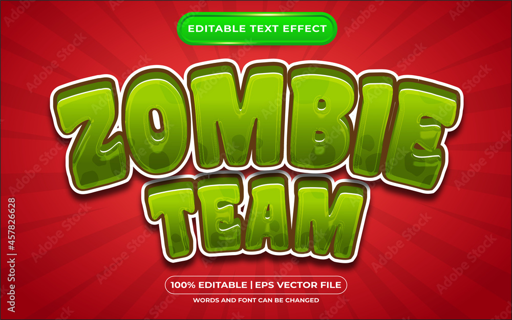 zombie-team-editable-text-effect-halloween-style-stock-vector-adobe-stock