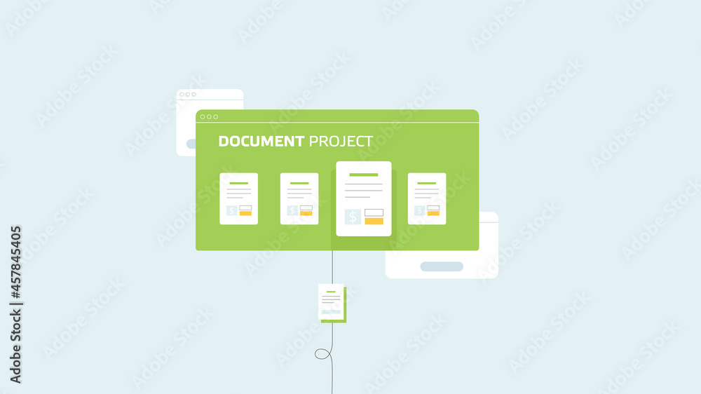 Task management check list, efficient work, project plan, fast progress ...