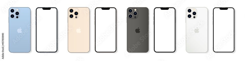 Apple iPhone 13 Pro, Apple iPhone 13 Pro Max. Smart phone. Different ...