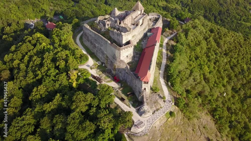 Vidéo Stock Cinematic 4K aerial drone bird's-eye footage of the ...