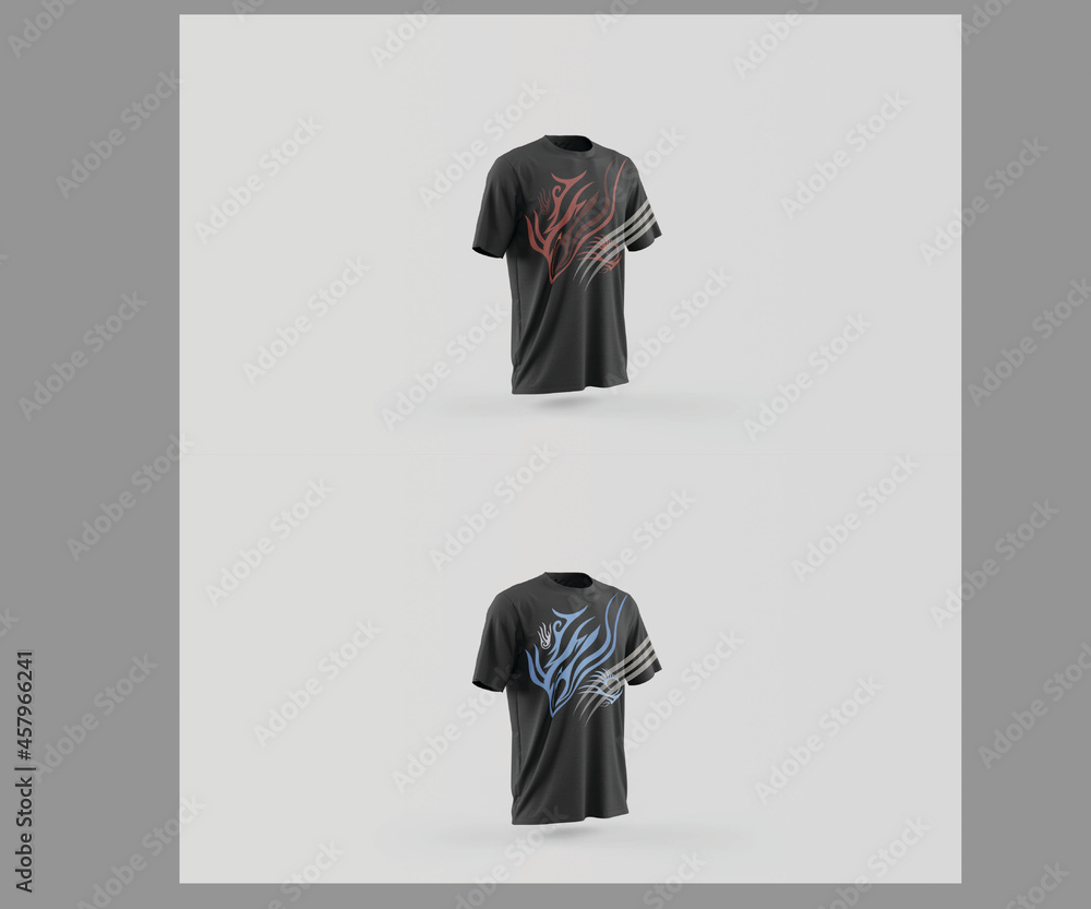 Monstar T-Shirt Design. Stock Vector | Adobe Stock