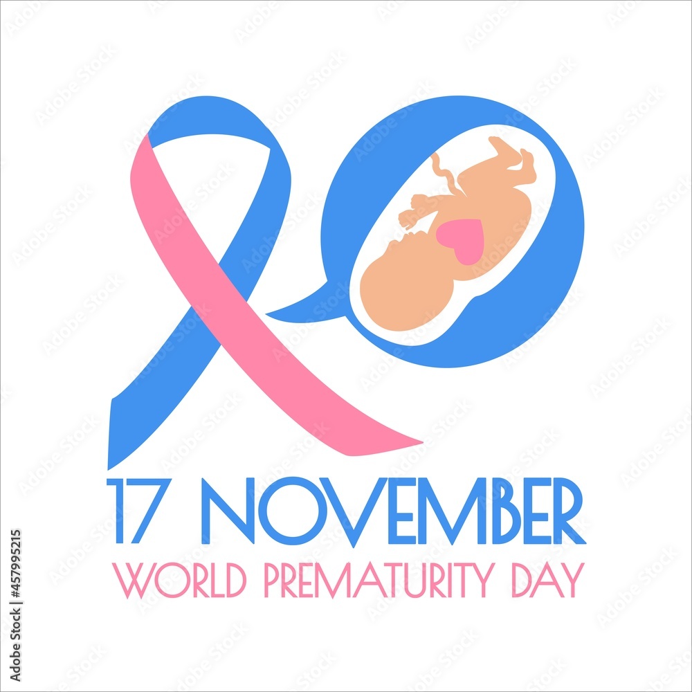 World premature day of infants. November 17. Hope and rescue of newborn ...