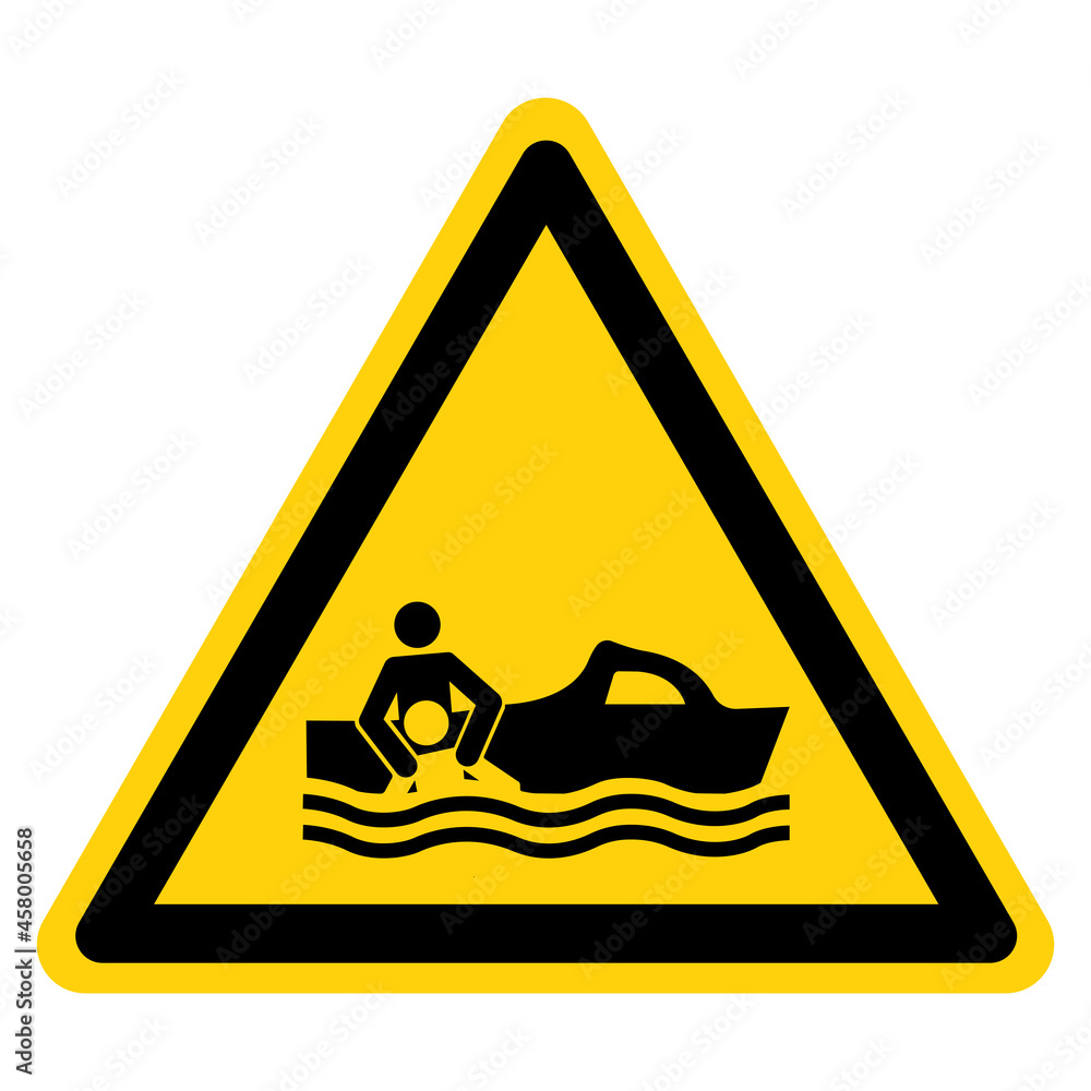 Rescue Boat Symbol Sign, Vector Illustration, Isolate On White ...