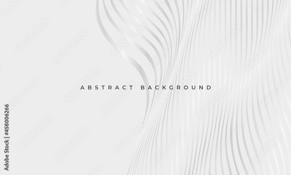 Luxury abstract soft grey wavy fluid glowing lines elegance geometric ...