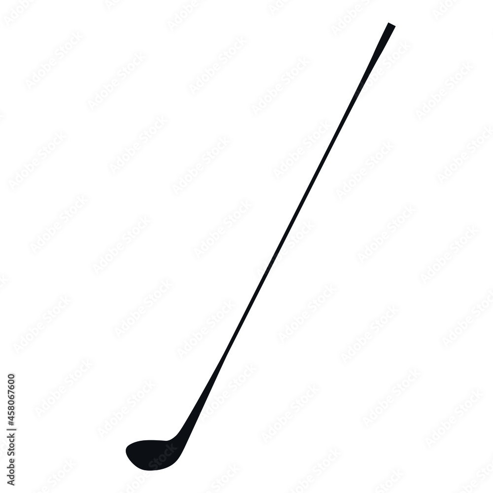 Golf stick club logo icon sign Realistic sport equipment symbol emblem ...