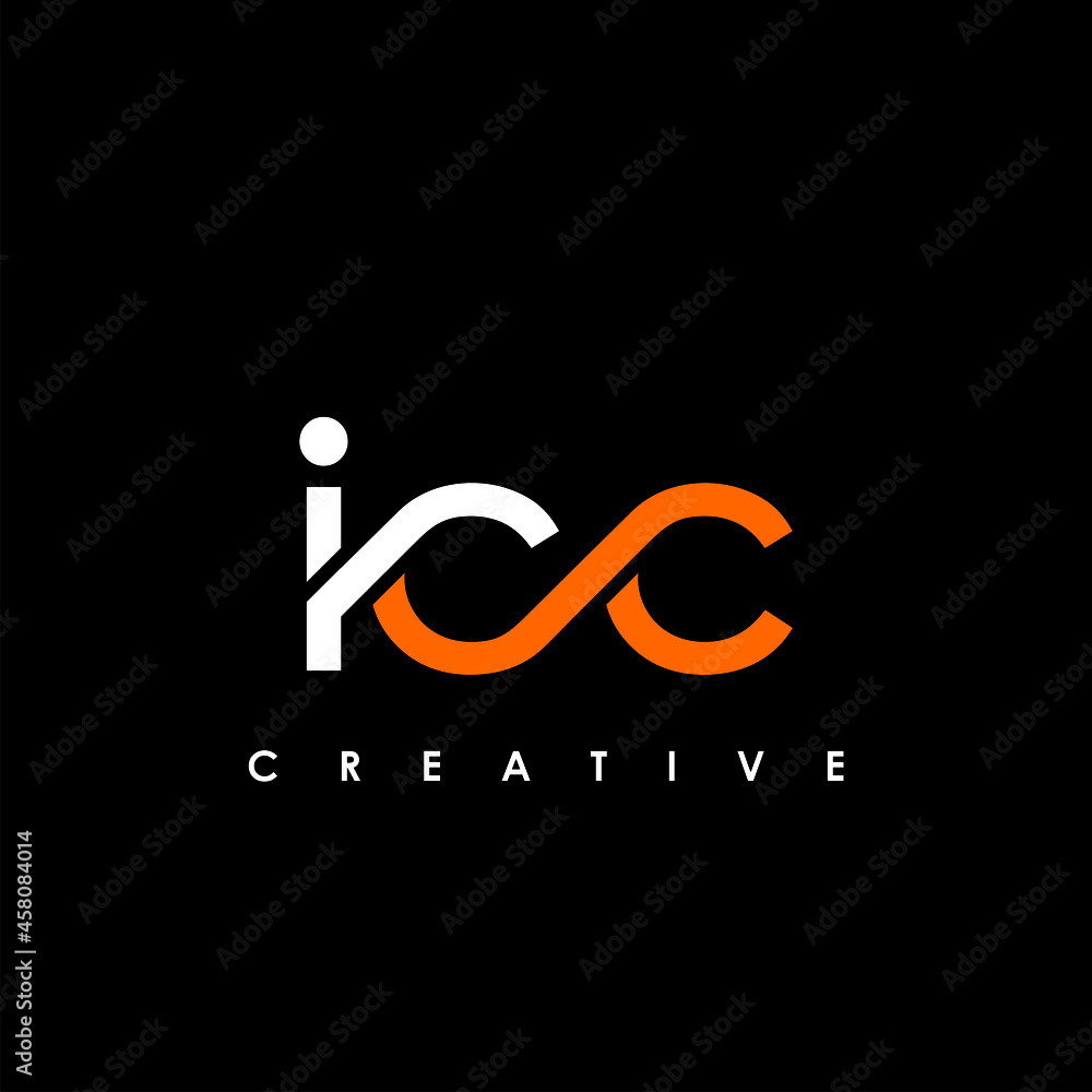 ICC Letter Initial Logo Design Template Vector Illustration Stock ...