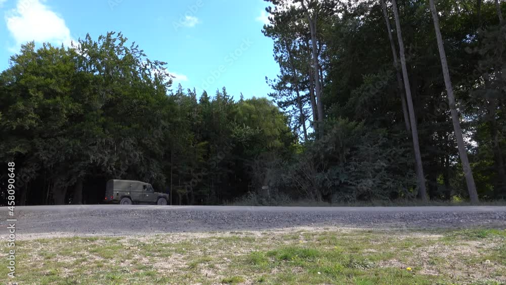 British army convoy of Land Rover Defender Wolf and MAN SV 4x4 ... British army convoy of Land Rover Defender Wolf and MAN SV 4x4 ...