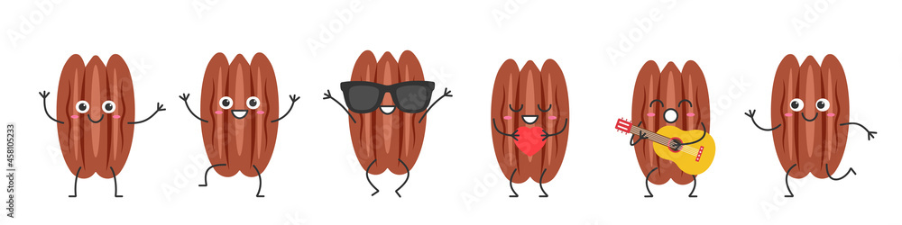 Pecan Cartoon