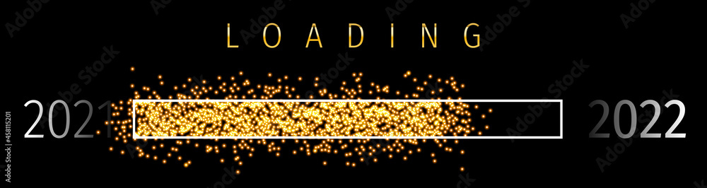 Loading 2022 (Ladebalken 2022) Vector Illustration Concept - Loading ...