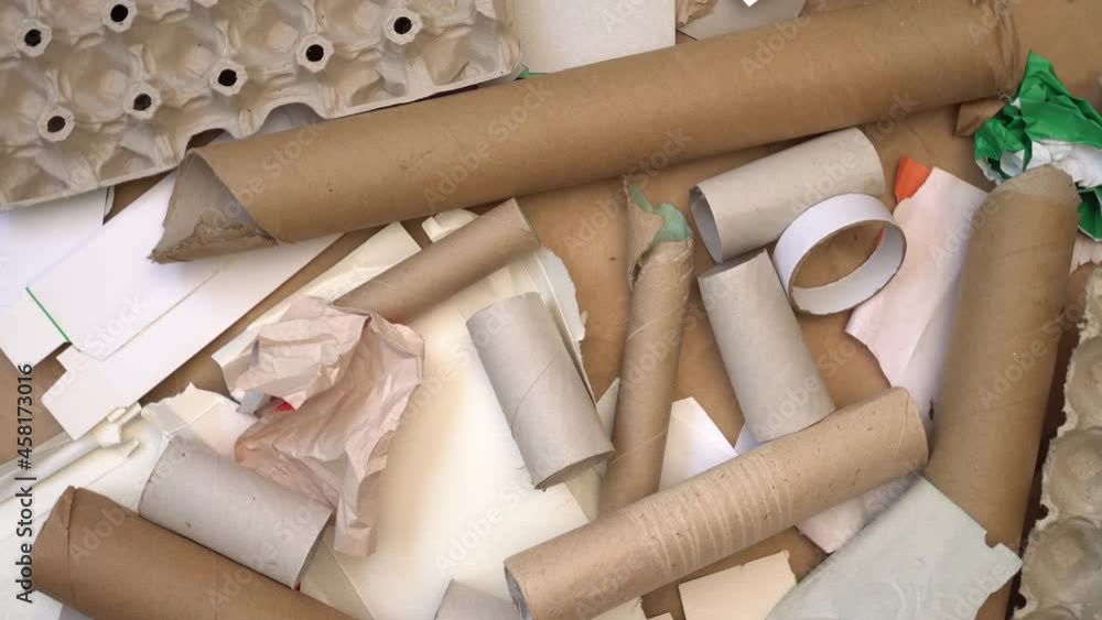 Paper Recycle. Recyclable cardboard packaging. Reduce, Reuse, Recycle ...