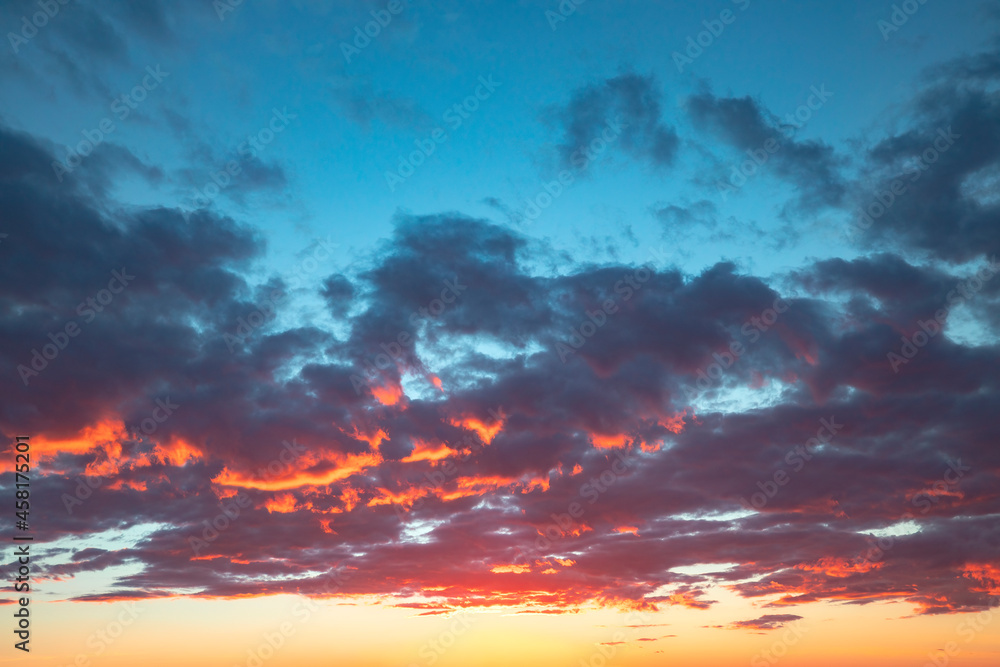 Sunset sky backgrounds for 3D rendering. Stock Photo | Adobe Stock