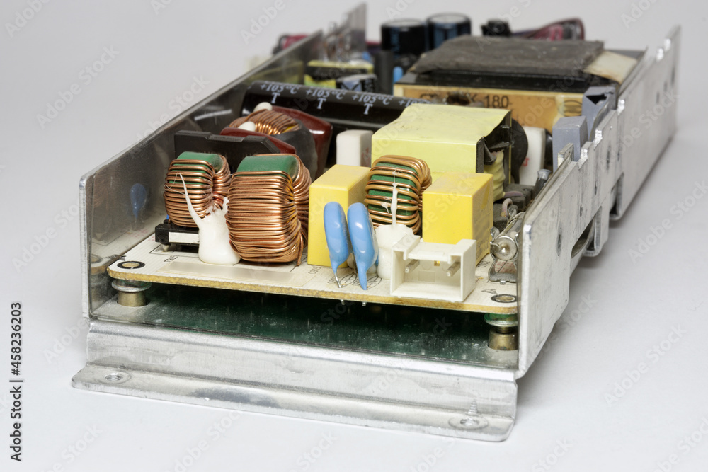 switching mode power supply internal unit of LCD TV. electronic ...