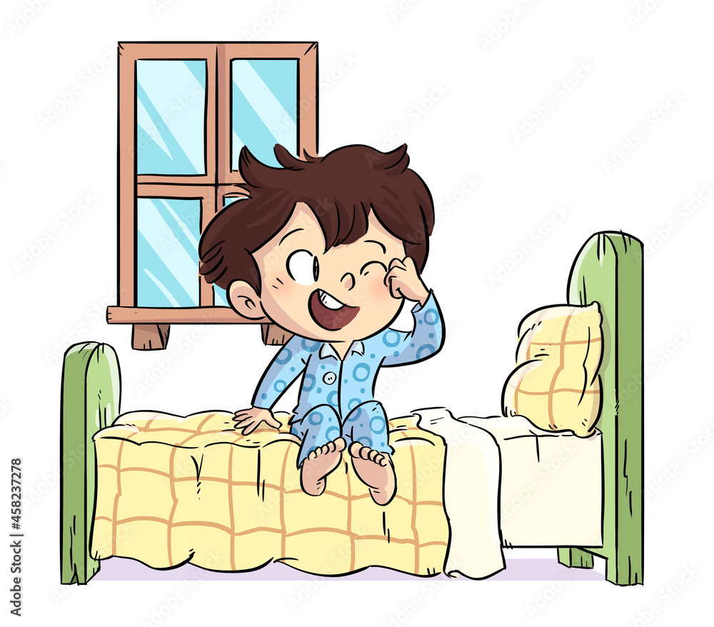 Get Out Of Bed Clipart