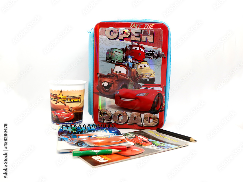 Cars. Lightning MCQUEEN and friends. Coloring books for children. Books ...
