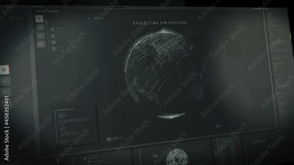Web Surveillance System Tracks Position Target In Digital Searching ...