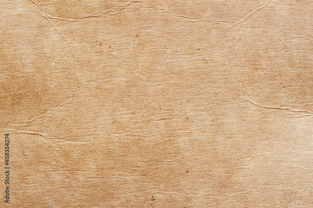 Crumpled wrinkled crumpled kraft paper. Old paper texture Stock Photo ...