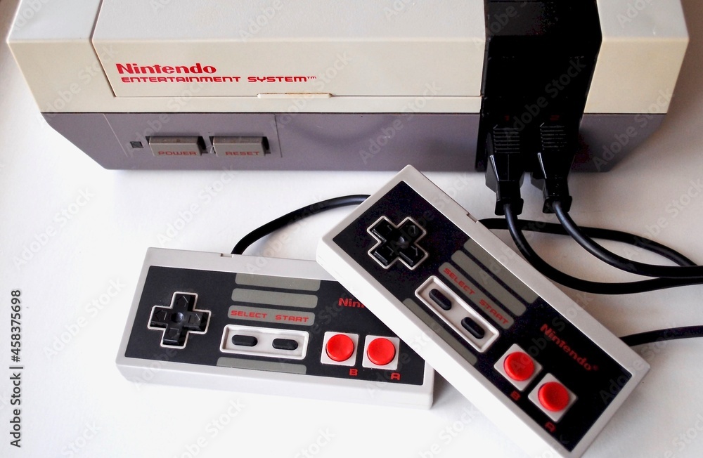 The Nintendo Entertainment System (NES), an 8-bit third-generation home ...
