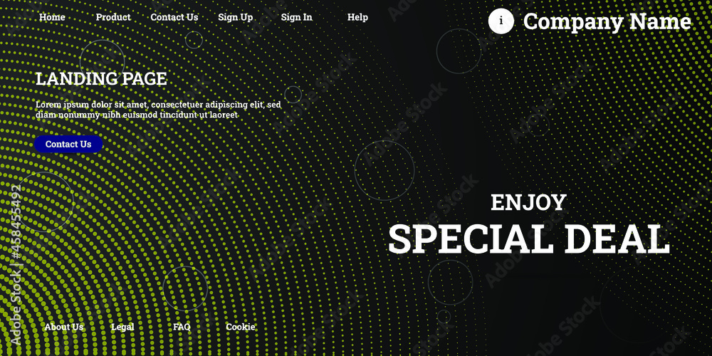 Editable abstract website background with attractive black gradient ...