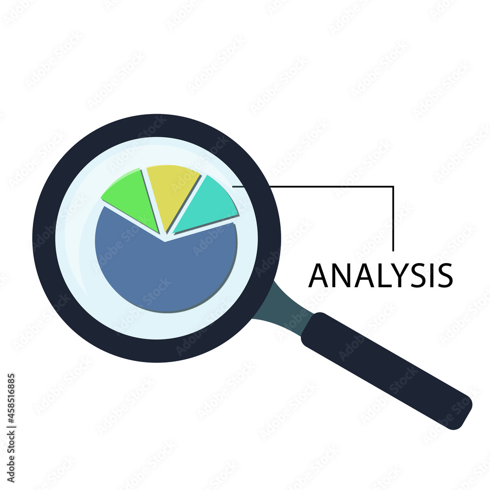 Data analysis concept Can use for web banner, infographics Stock ...
