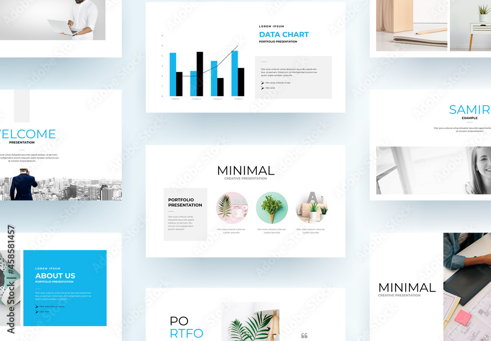 Creative Presentation Layout Stock Template | Adobe Stock