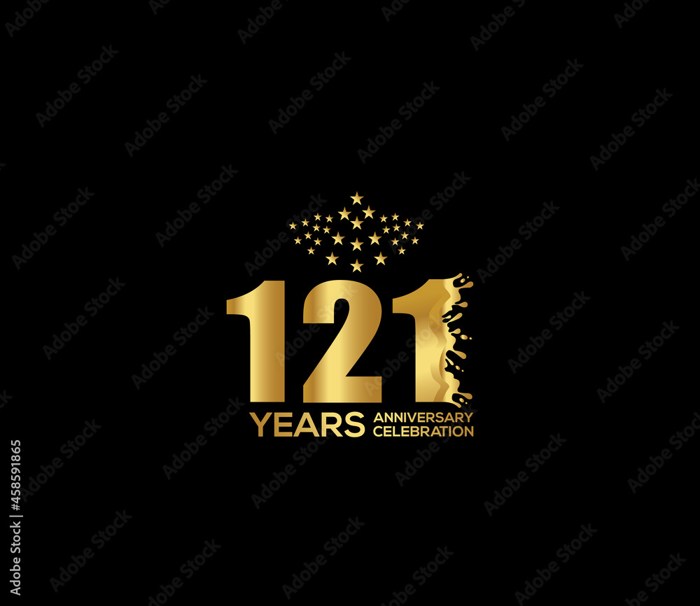 Celebration of Festivals Days 121 Year Anniversary, Invitations, Party ...