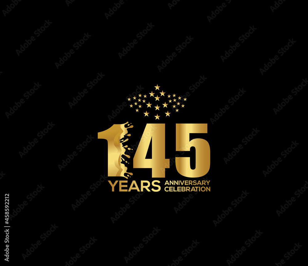 Celebration of Festivals Days 145 Year Anniversary, Invitations, Party ...