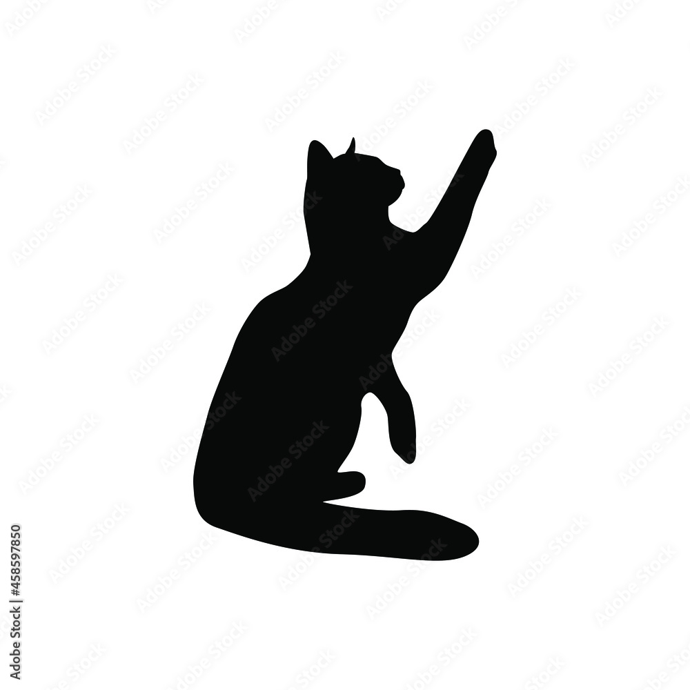 Cat icon vector. pet illustration sign. tomcat symbol. animal logo ...