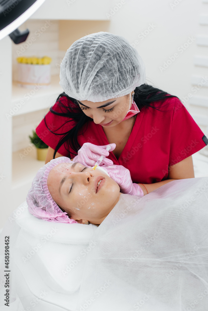 Cosmetic procedure for biorevitalization and removal of wrinkles for a ...