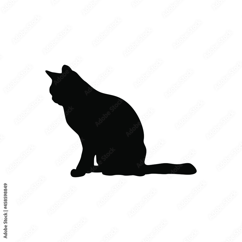 Cat icon vector. pet illustration sign. tomcat symbol. animal logo ...