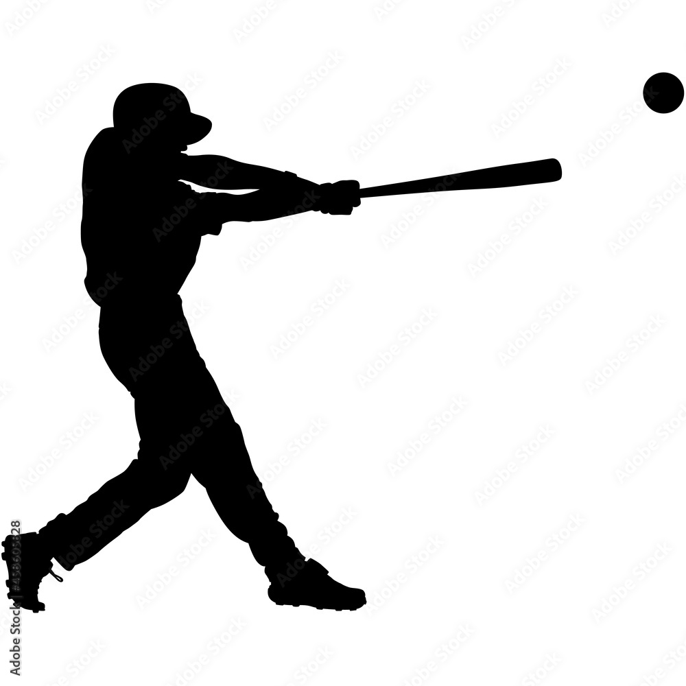 baseball game batter player, also known as batsman - batman in motion ...