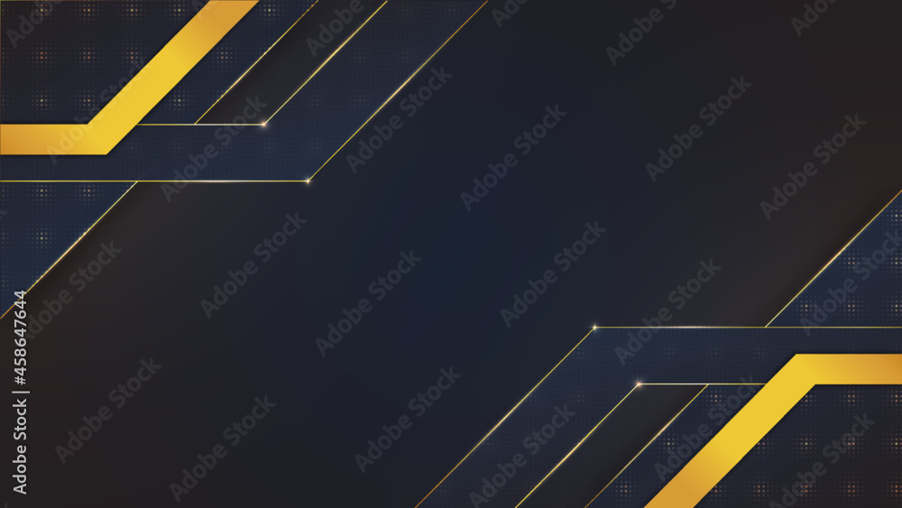 Minimal dark geometric background. Dynamic shapes composition. dark ...